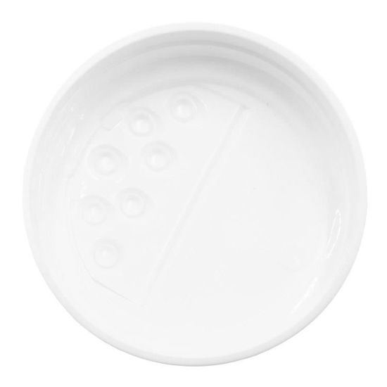 63-485 White PP Plastic Dispensing Cap, Flip Top, Lift Spoon, 7 Holes ...