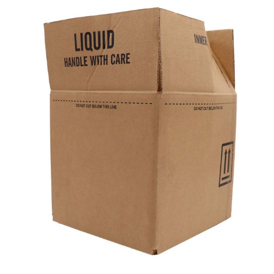 128 oz White HDPE Plastic Industrial Round Bottle, 38-400, 4x1 Kit ...