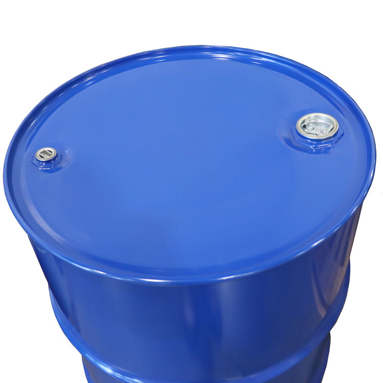 55 Gallon Blue Tight Head Steel Drum, Buff Epoxy Lining RDL™ 44, 2" x 3 ...