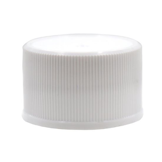 28 mm, 28-410 White PP Plastic Cap, F217/PS22 Liner. Pipeline Packaging