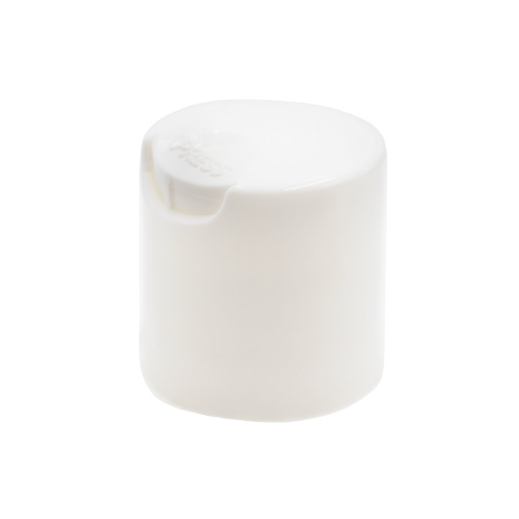 24-410 White PP Plastic Smooth Dispensing Cap. Pipeline Packaging