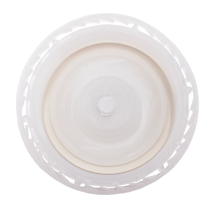 70mm (6 TPI) Tamper Evident Natural PE Plastic Screw Cap, w/ 3/4" Knock ...