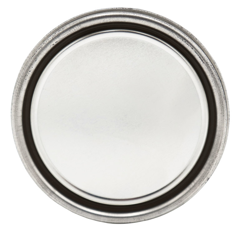 1 Quart Metal Round Paint Can Lid, Unlined, w/ Compound Gasket ...
