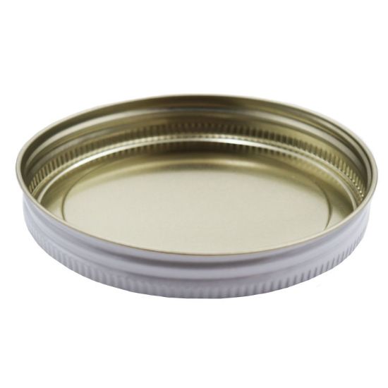100 mm 100-400 White Metal Cap, w/ Pulp & Kraftseal Liner. Pipeline ...