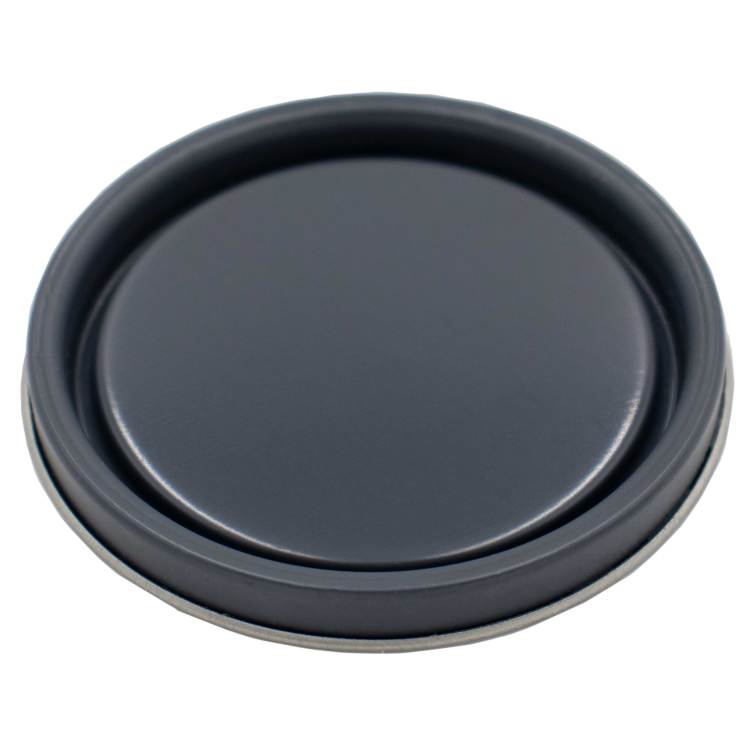 1 Pint Metal Paint Can Lid, Gray Epoxy Lined. Pipeline Packaging