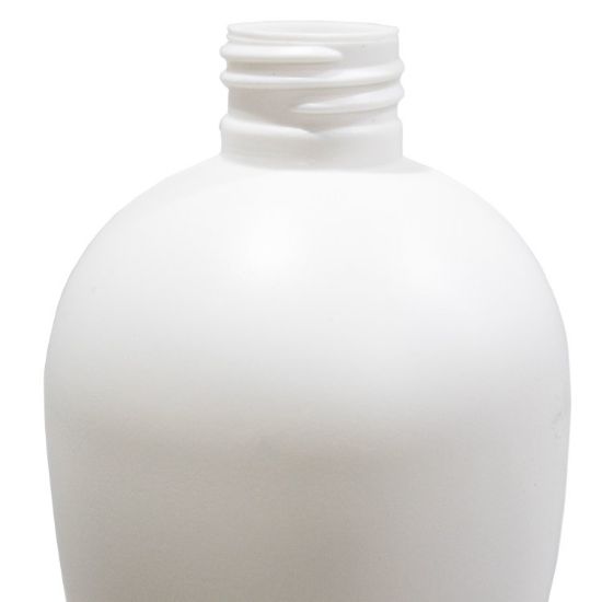 20 OZ WHITE HDPE 50% PCR Plastic DOG SHAMPOO BOTTLE, 24-410 NECK FINISH ...