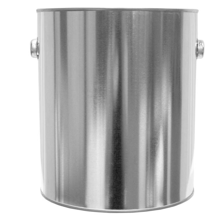 1 Gallon Metal Paint Can, Gold Phenolic Lining, w/ Ears. Pipeline Packaging