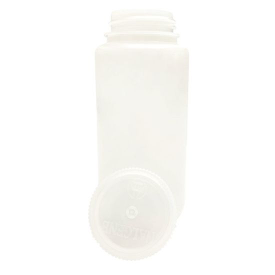 500 ml Natural Nalgene IP2 HDPE Plastic Wide Mouth Round Bottle, 53-415 ...