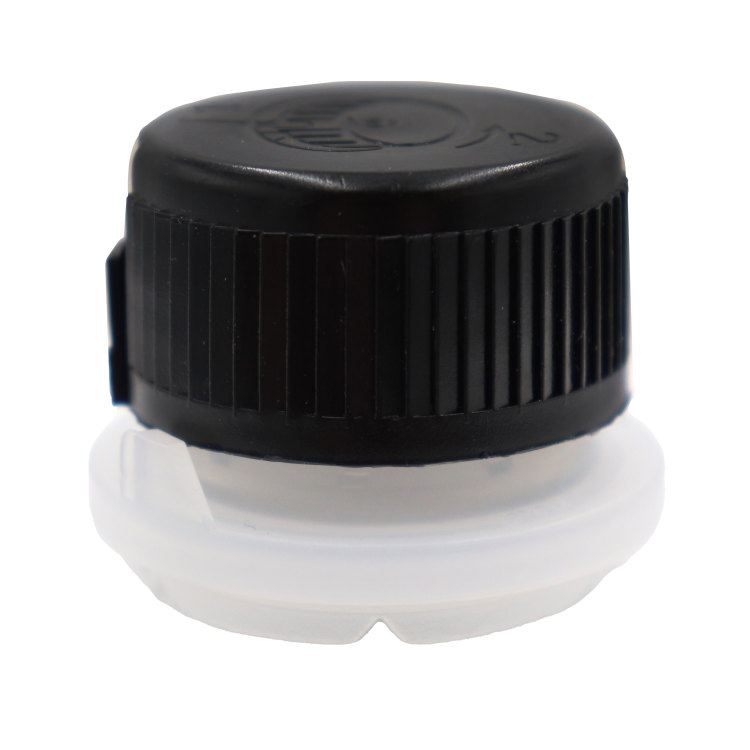 32 mm REL Black/White LDPE Plastic REL Child Resistant Cap, Flame ...