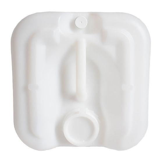 5 Gallon Natural HPDE Plastic Square Tight Head Pail, 70 mm, Tamper ...