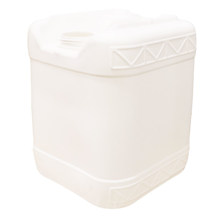 5 Gallon White HDPE Plastic Square Tight Head Pail, 70 mm, TE 6 TPI ...