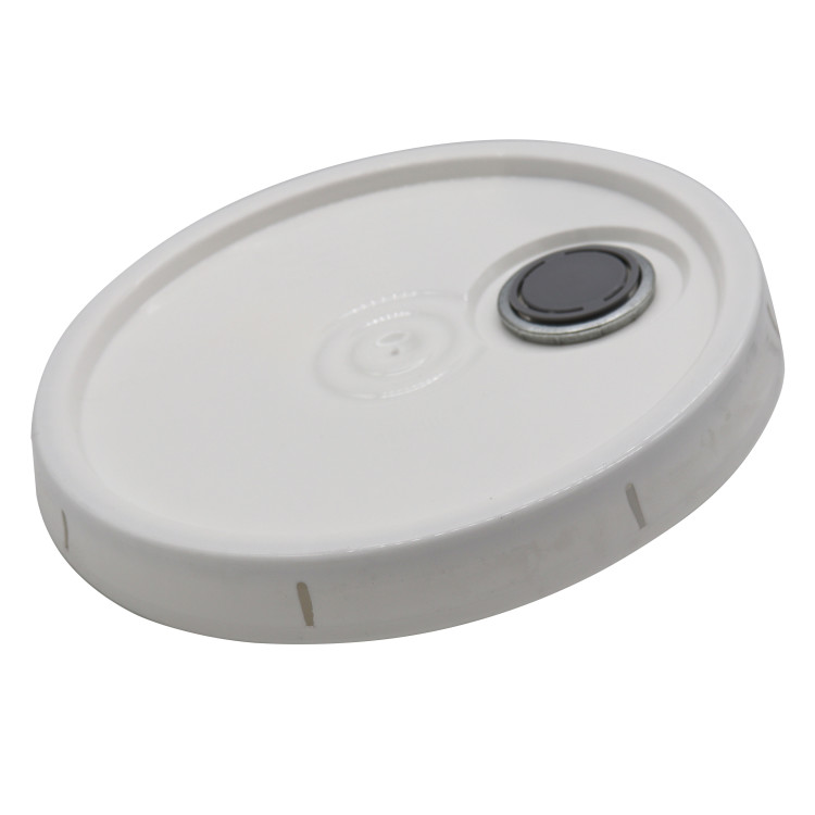 3.3-6 Gallon White HDPE Plastic Pail Cover, Tear Tab Rieke. Pipeline ...