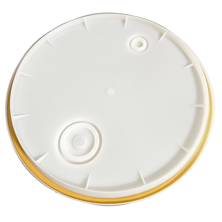 14 Gallon Natural HDPE Plastic Drum Cover w/ Fittings. Pipeline Packaging
