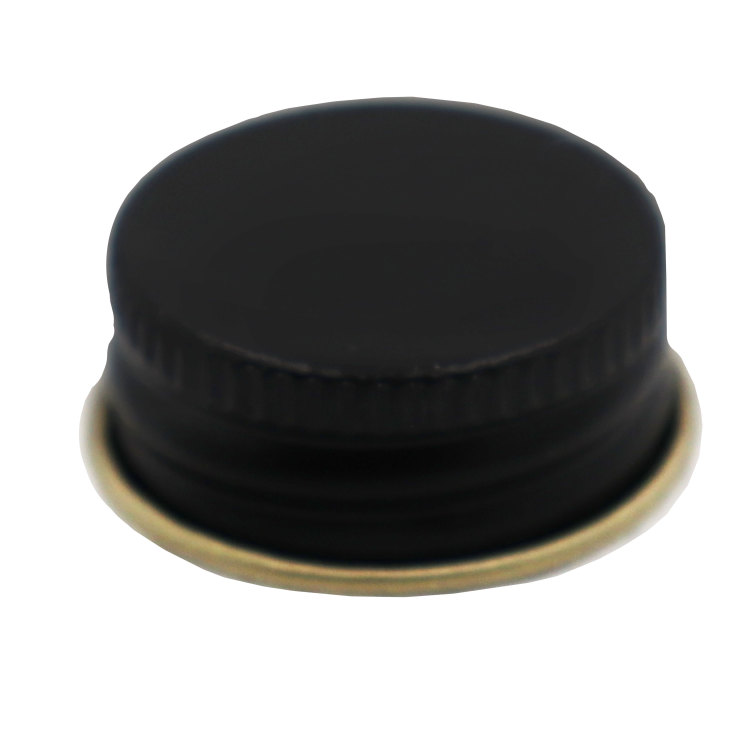 22mm 22-400 Black Metal Screw Cap, Teflon Liner. Pipeline Packaging